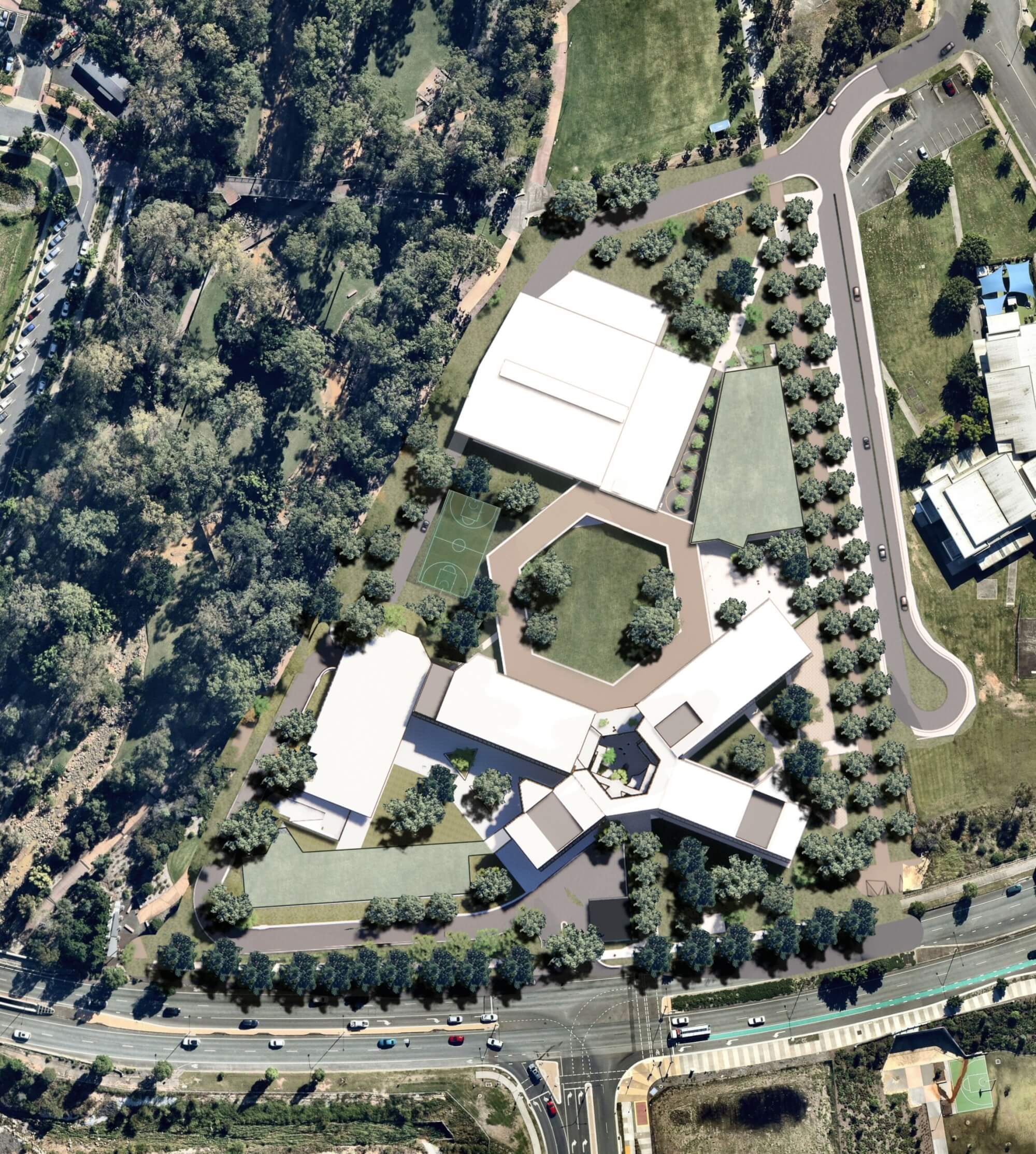 Springfield Central State High School - Secondary Campus - m3architecture