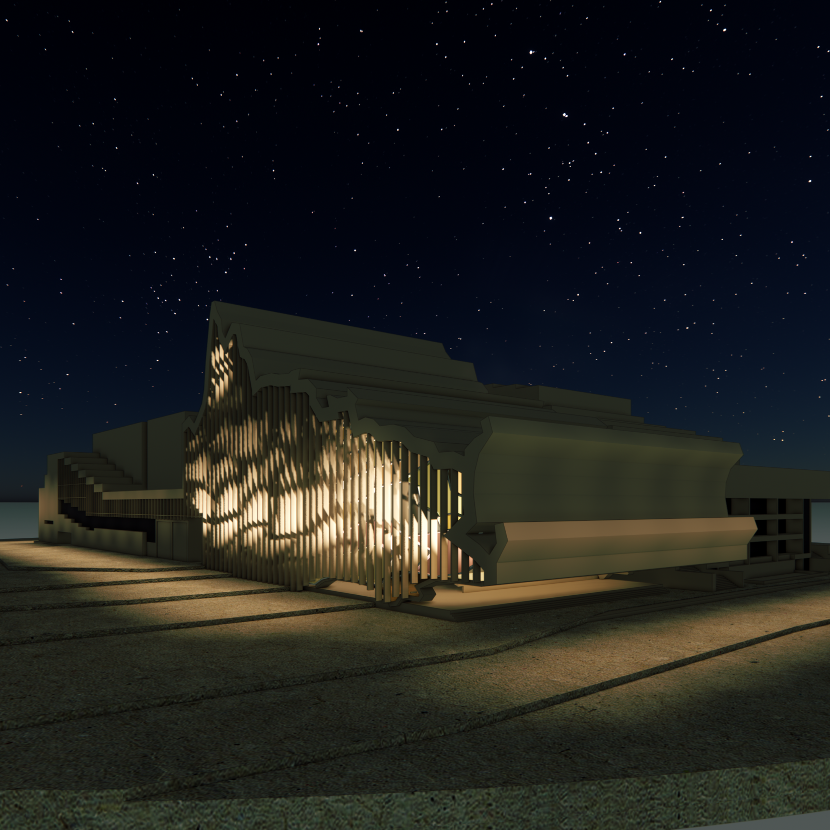 New Performing Arts Venue (NPAV), Competition Option - m3architecture