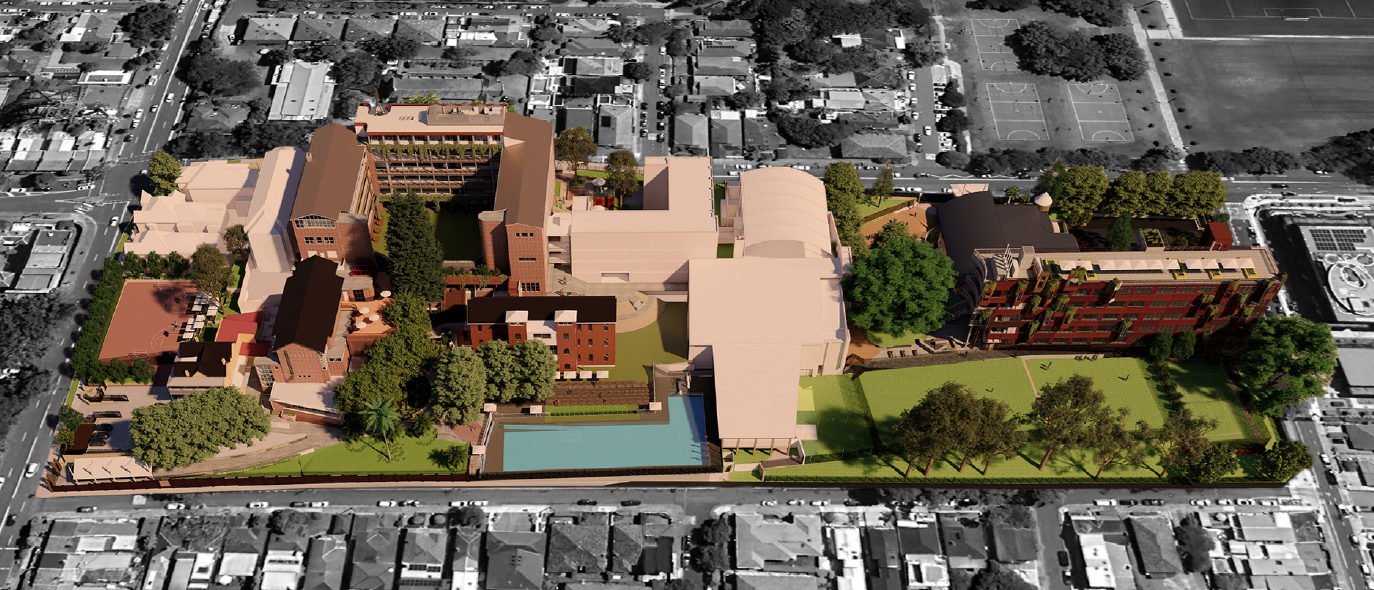 Waverley College Master Plan - m3architecture